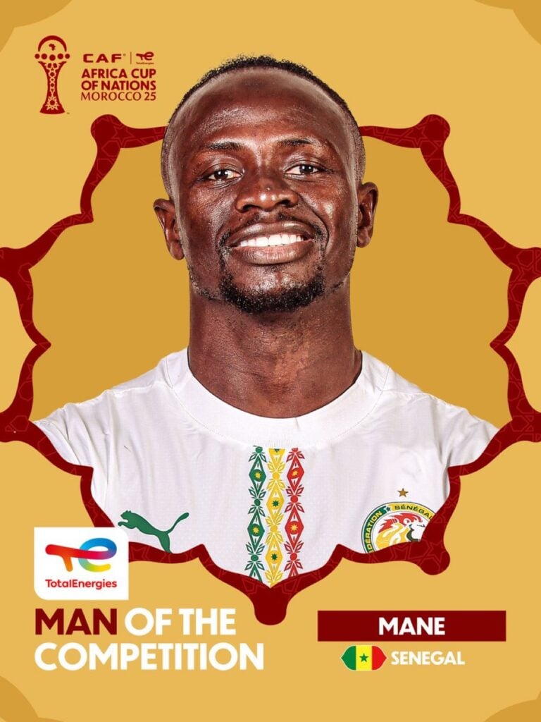 AFCON 2025 awards: Full list of CAF winners