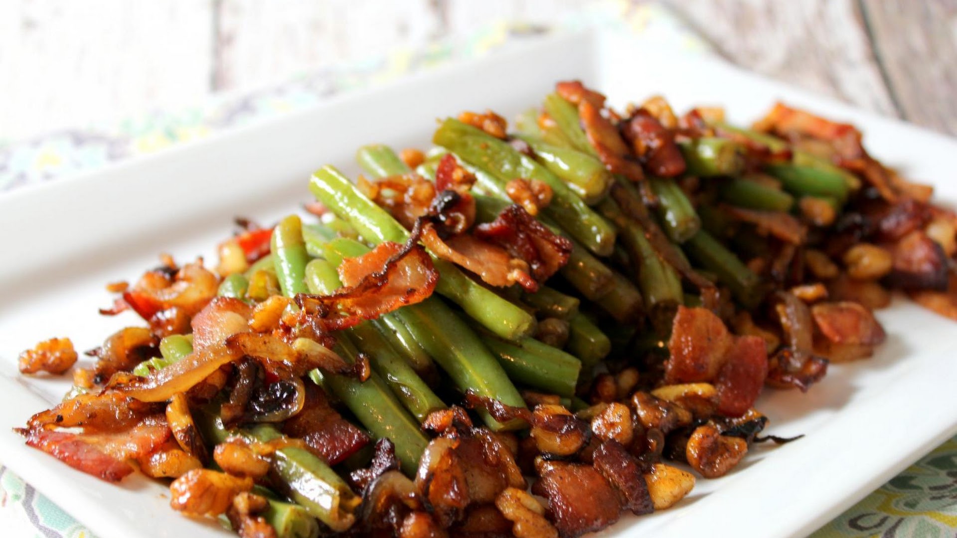 Want to kick up your typical green beans, then look no further than ...