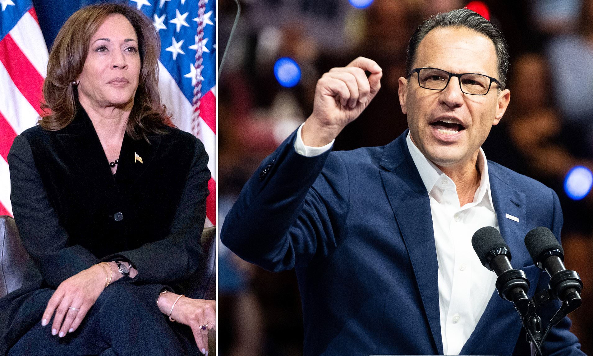 Kamala Harris 'offended' VP candidate Josh Shapiro by asking if he was ...