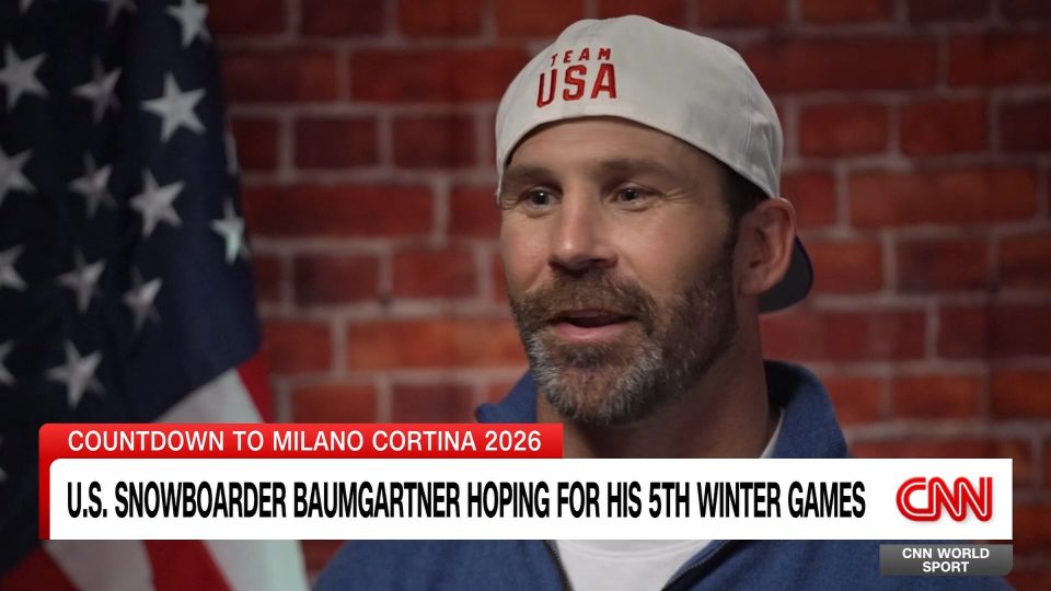 US snowboarder Nick Baumgartner hoping for his 5th Winter Olympics