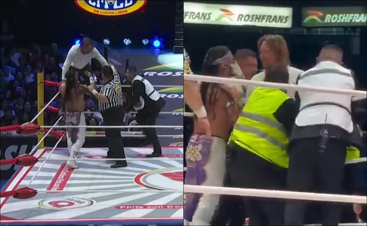 CMLL: Aficionado se sube al ring de la Arena México e intenta lanzarse ...