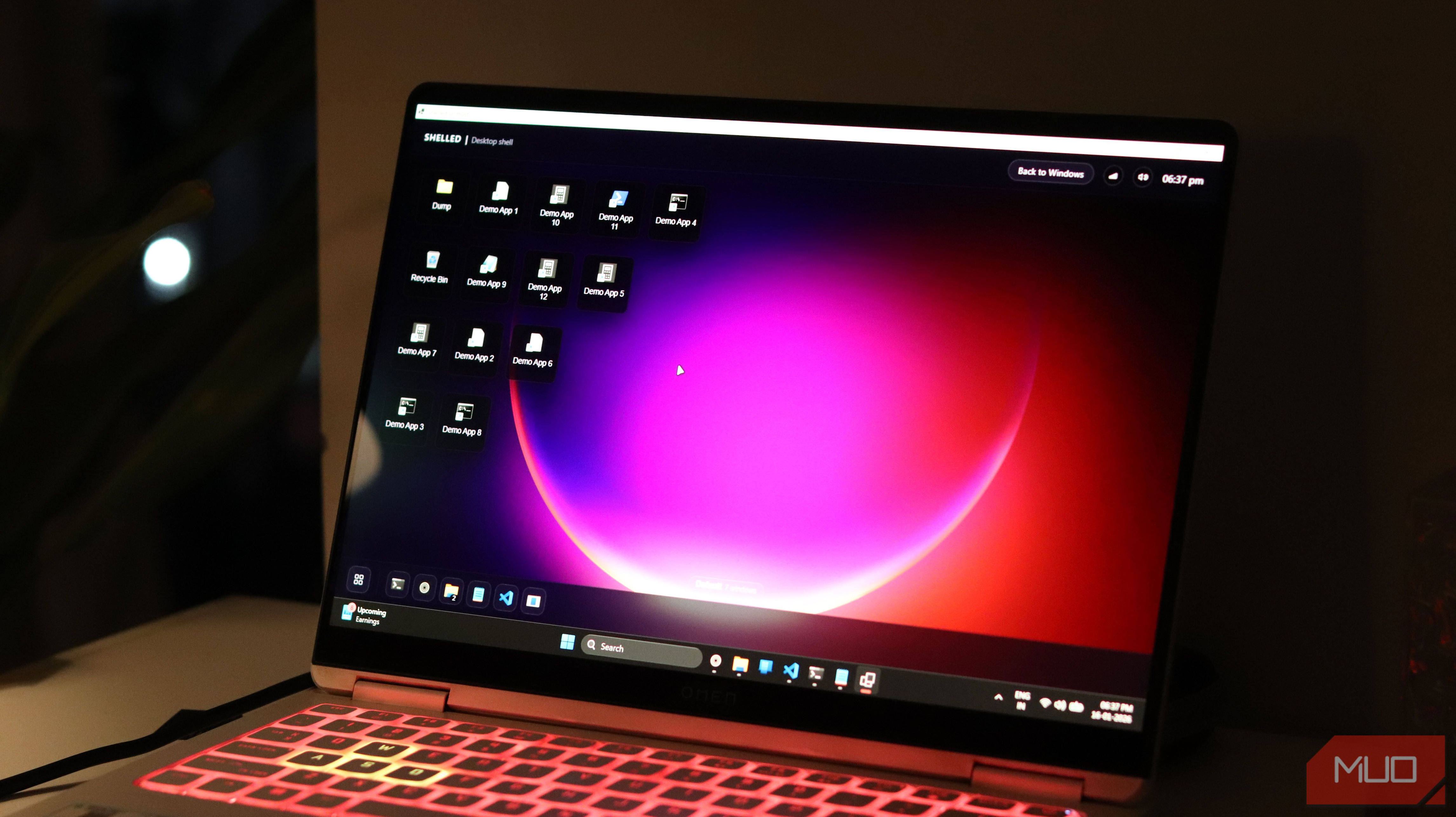 I replaced my full Windows desktop environment with a lightweight one ...