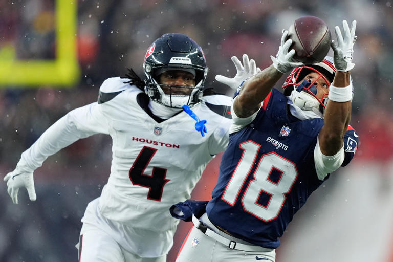 Maye throws 3 TD passes, Stroud has 4 INTs as Patriots top Texans 28-16 ...