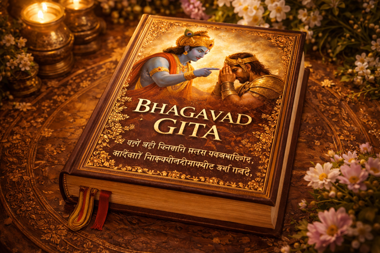 Bhagavad Gita shloka of the day to calm a restless mind