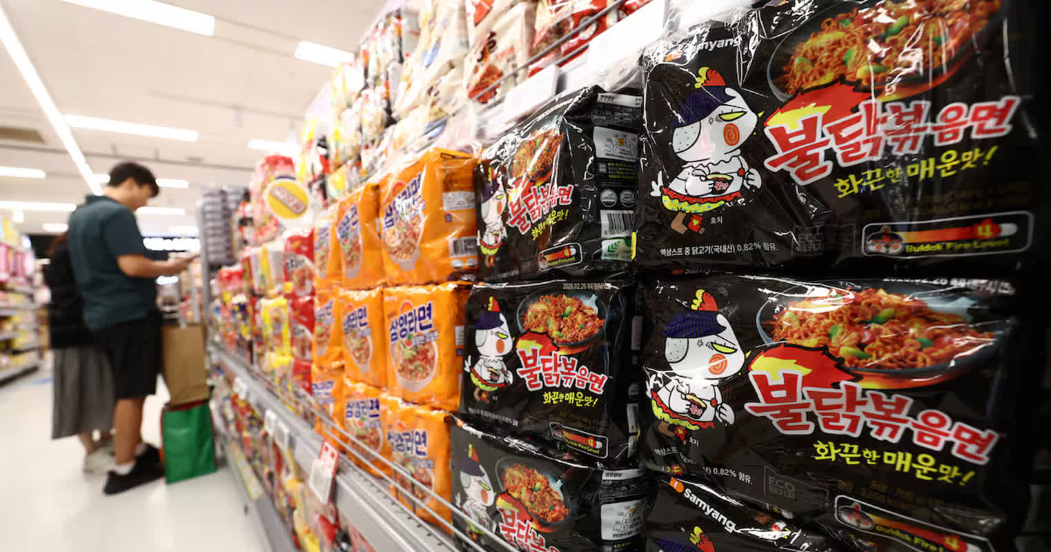 IBK證 “삼양식품, 단기 실적 조정 반영해 목표가 4.6% 하향”