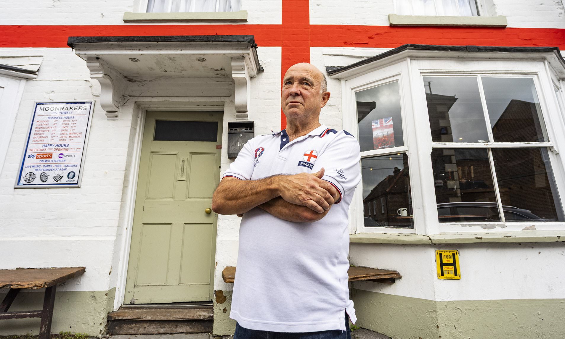 Lib Dem Council orders landlord to paint over St George's Cross on his ...