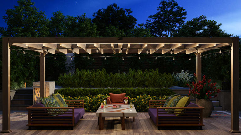 The outdoor lighting trend that's taking over yards in 2026