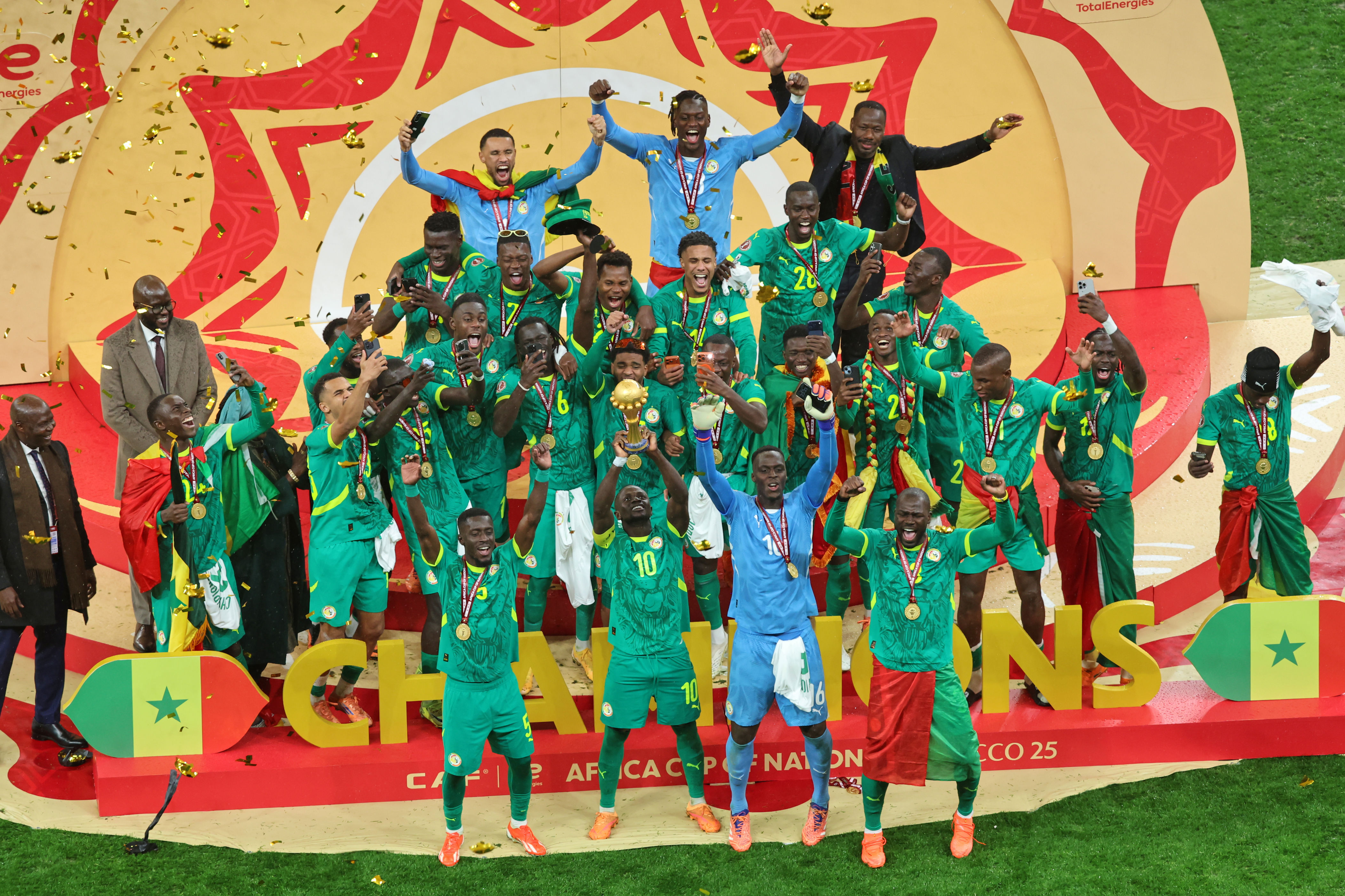 Sadio Mané called his team back for Senegal's win over host Morocco in ...