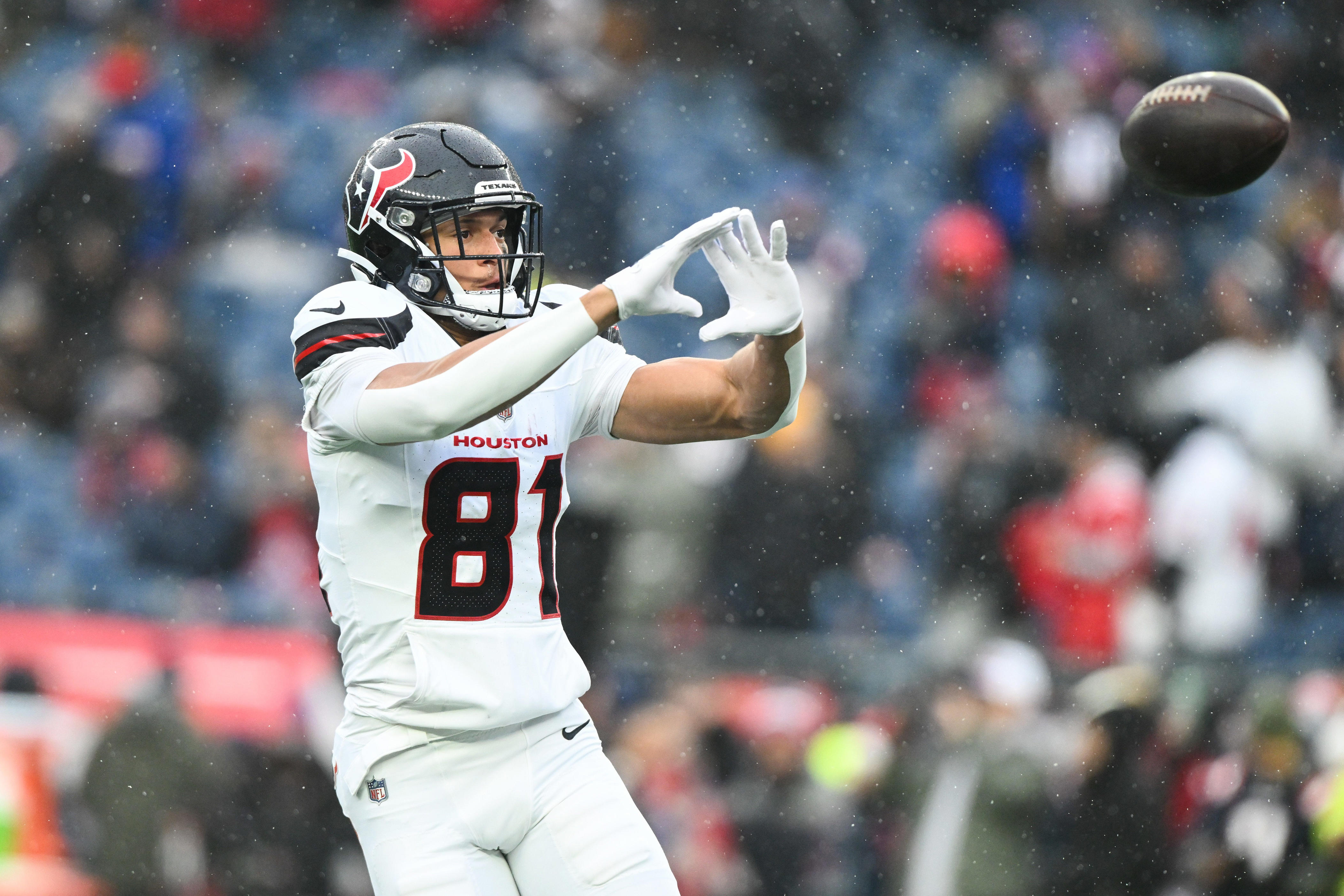 Everything Texans WR Jayden Higgins said after OTA practice