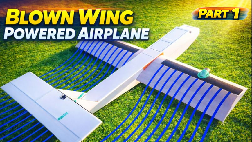 Why blown wing powered aircraft are gaining attention part 1