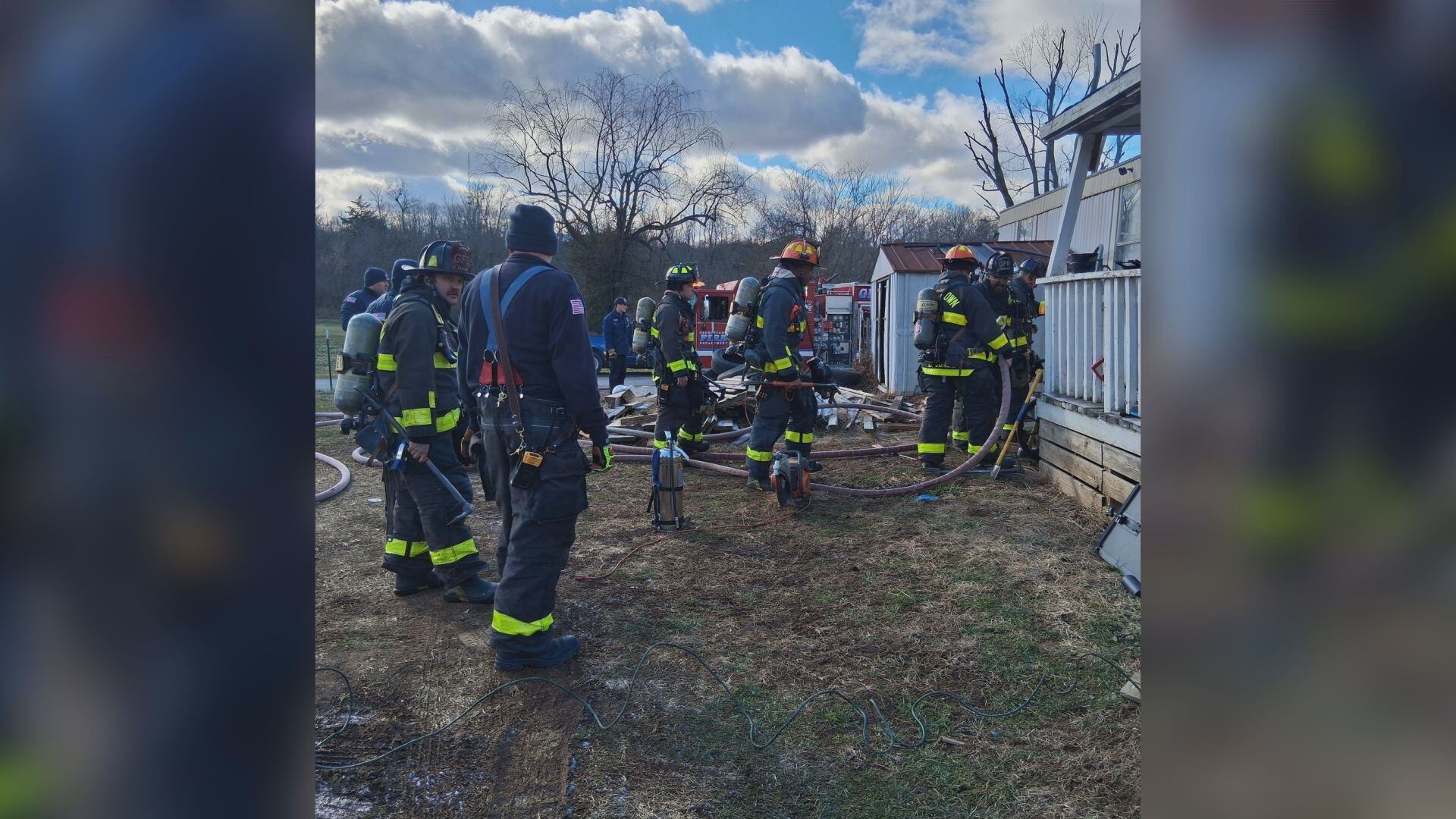 Space heater fire prompts winter heating safety