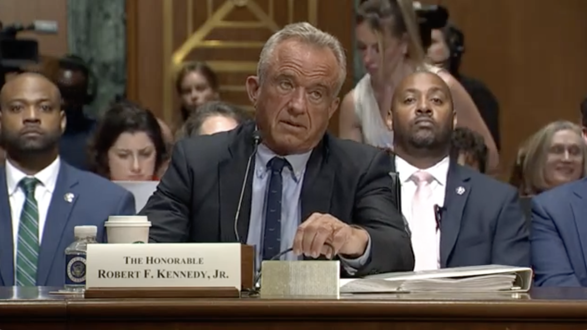 'I never heard from you': RFK Jr. trembles as Senator Sheldon ...