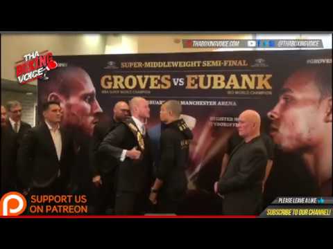 Groves vs. Eubank Jr: Fight week face off! Showdown!