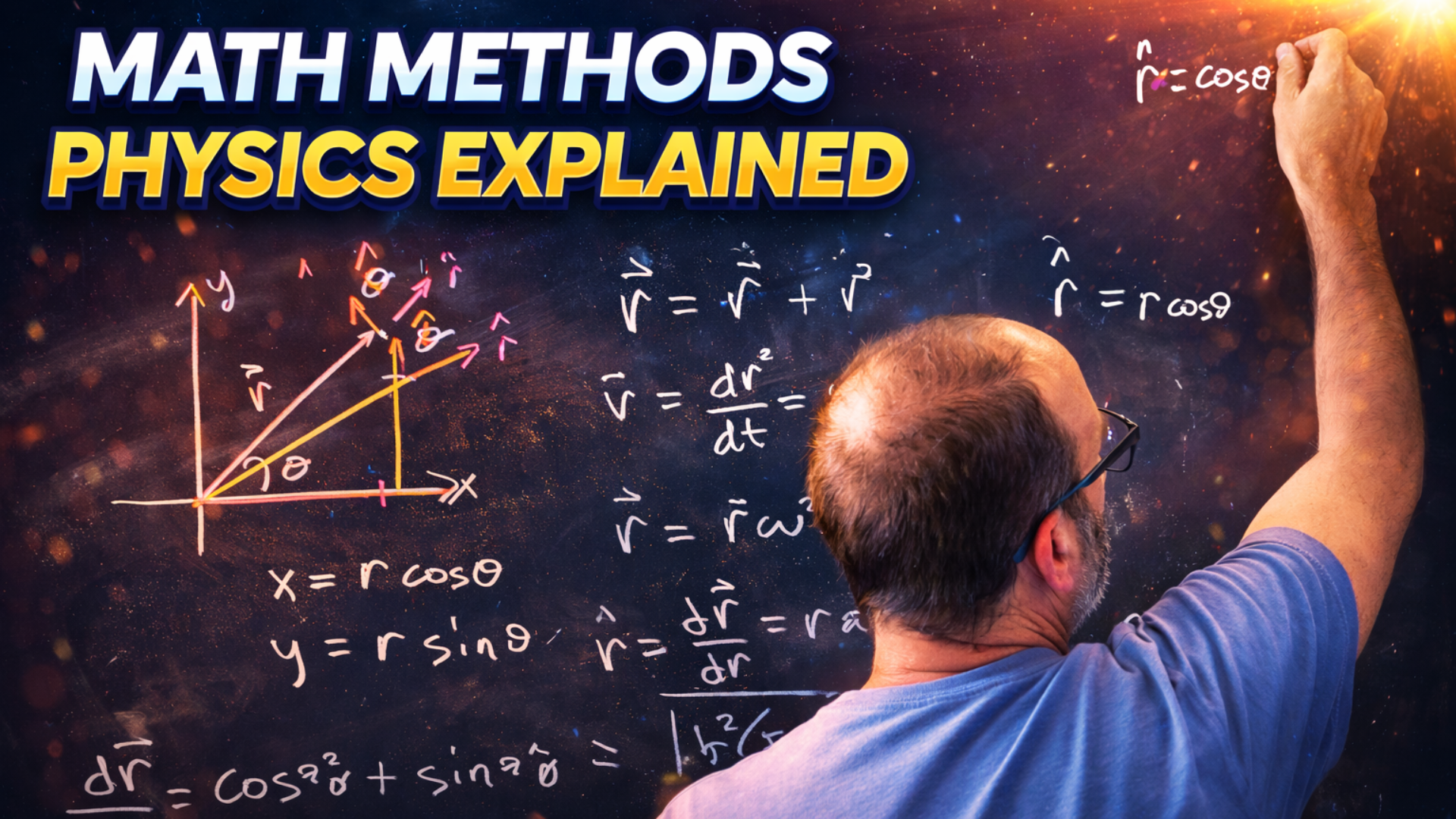 Mastering vector derivatives in polar coordinates for physics