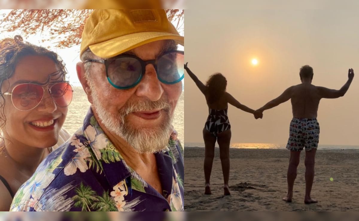 Pics: 80-year-old Kabir Bedi celebrates 10th wedding anniversary with ...