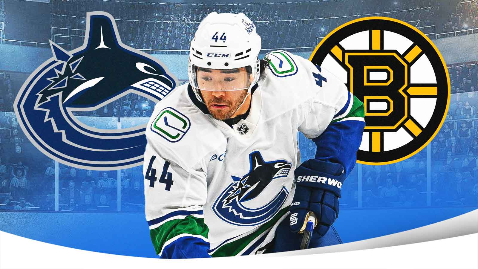 Bruins’ perfect trade offer for Canucks’ Kiefer Sherwood