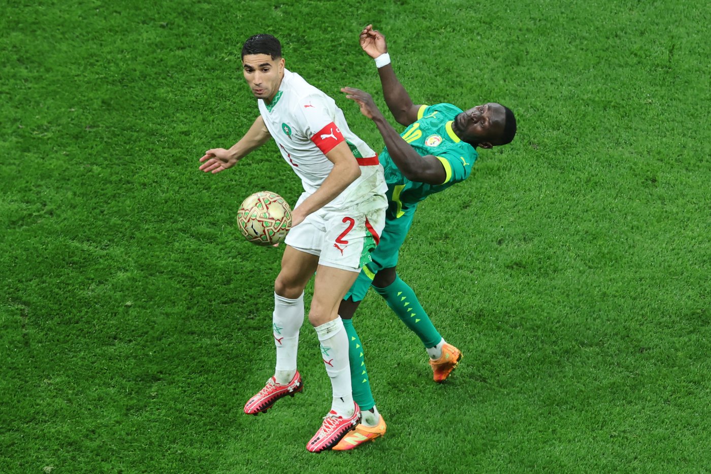 Sadio Mané called his team back for Senegal's win over host Morocco in ...