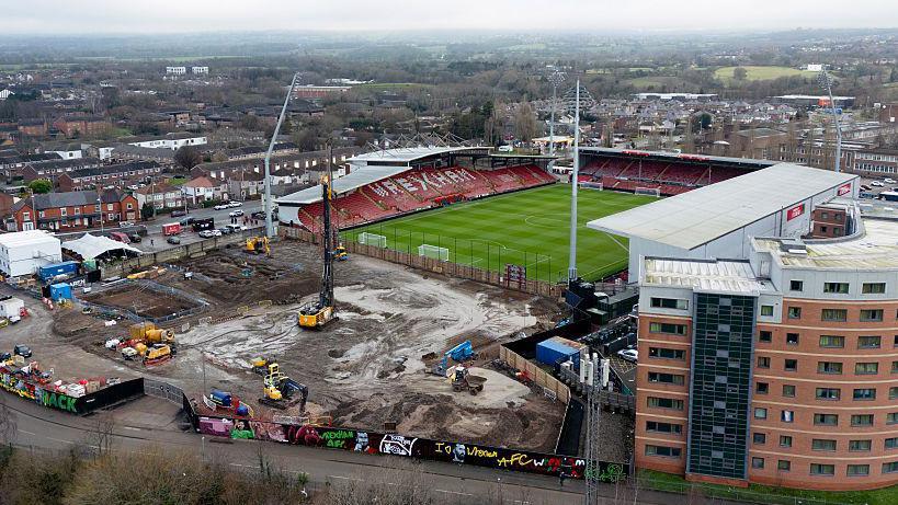 Kop stand upgrade will be 'iconic' for Wrexham