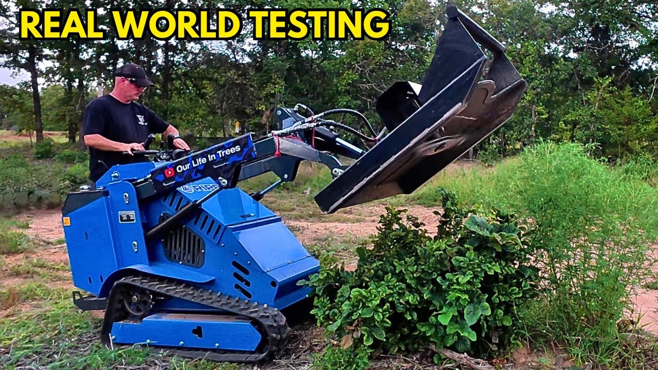 Can the Rippa Diesel mini skid steer handle the tough jobs?