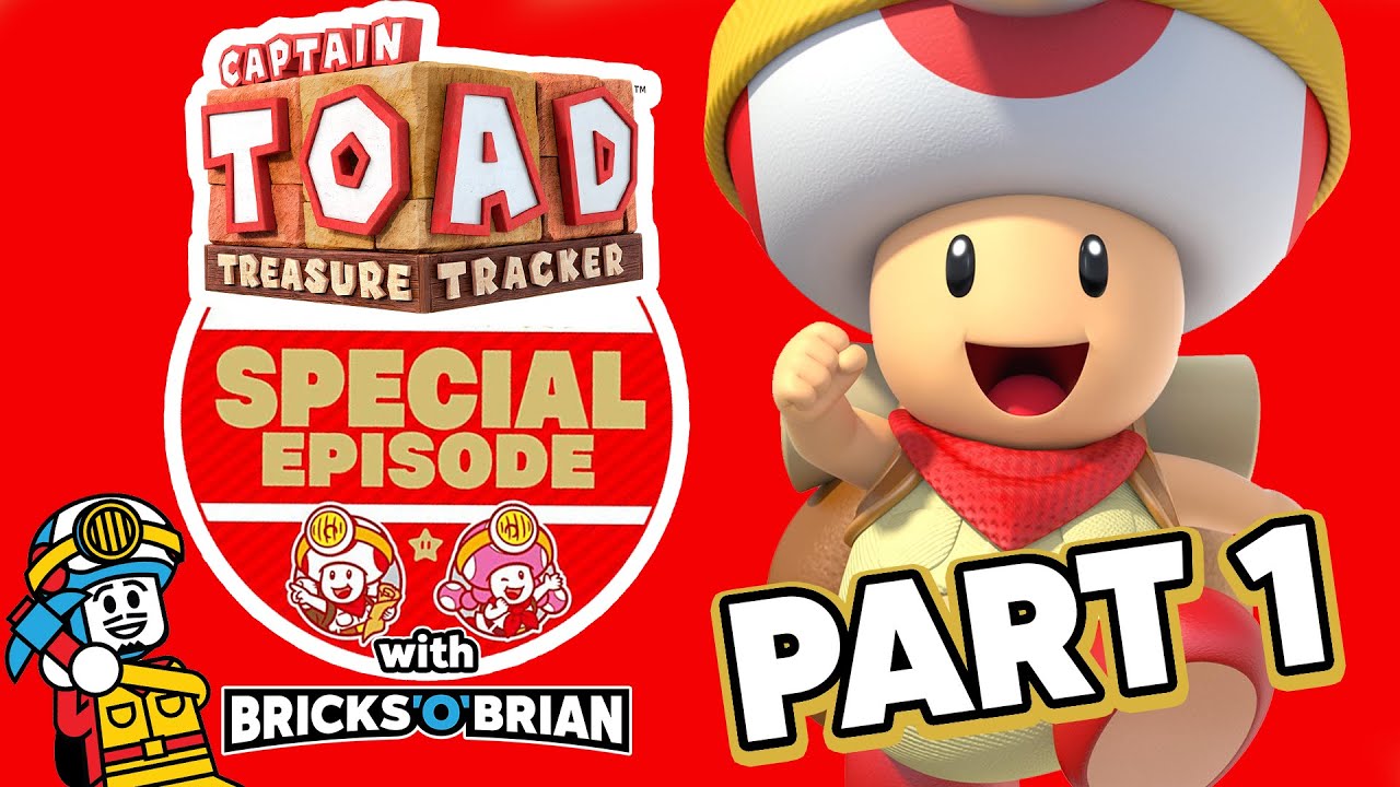 The beginning challenges! - Captain Toad Treasure Tracker with Bricks 'O' Brian!