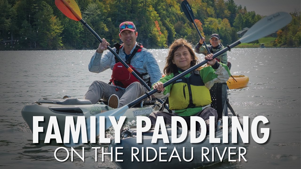Family paddling trip on the Rideau River | VLOG 6