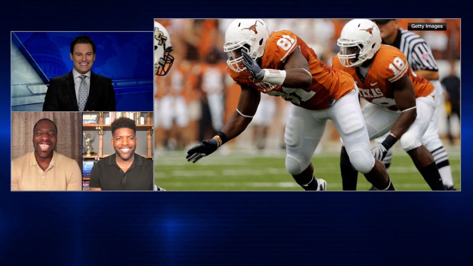 Former Texas teammates Samuel and Emmanuel Acho describe playing ...