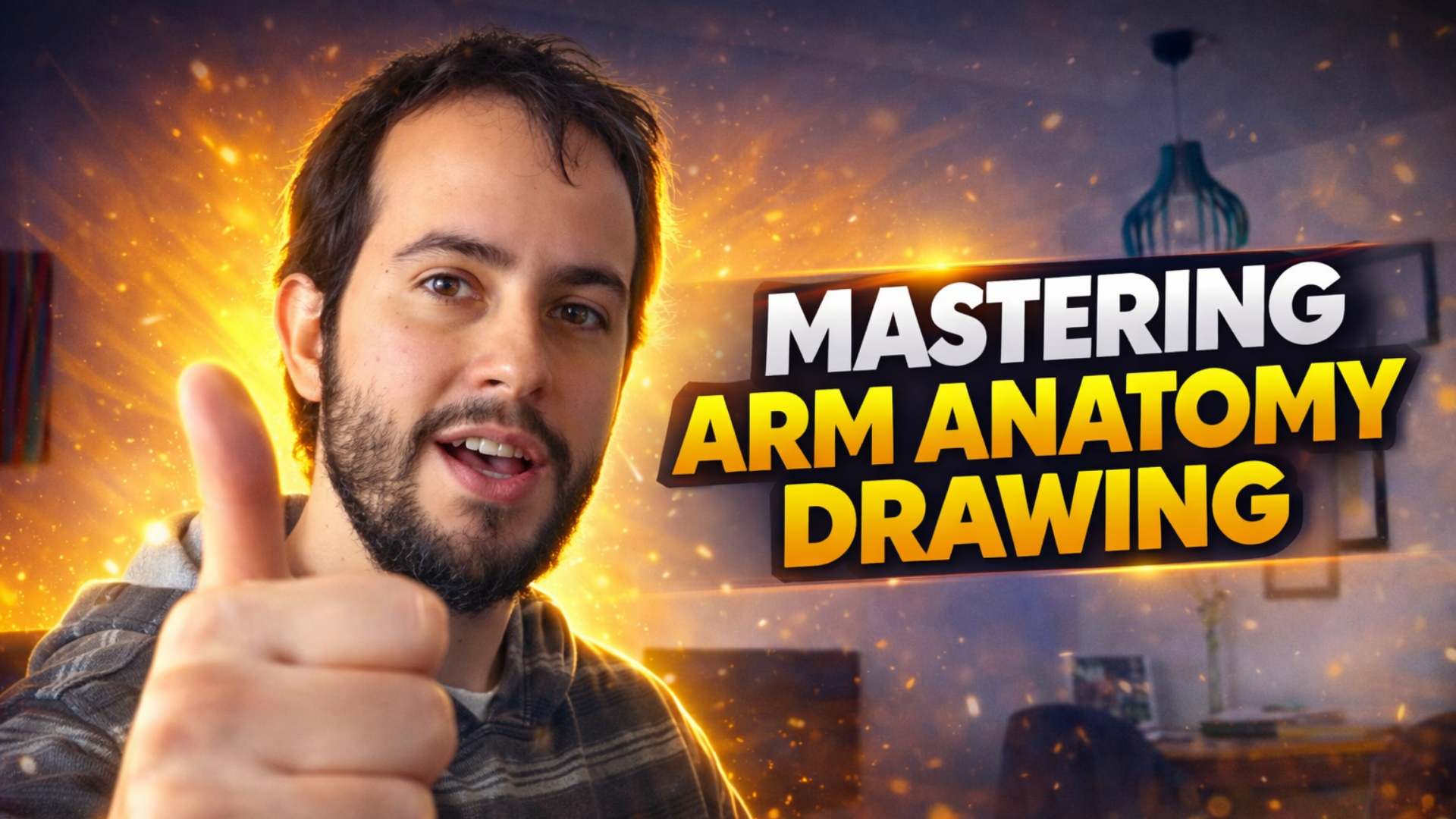 The anatomy of arm muscles and the armpit for artists