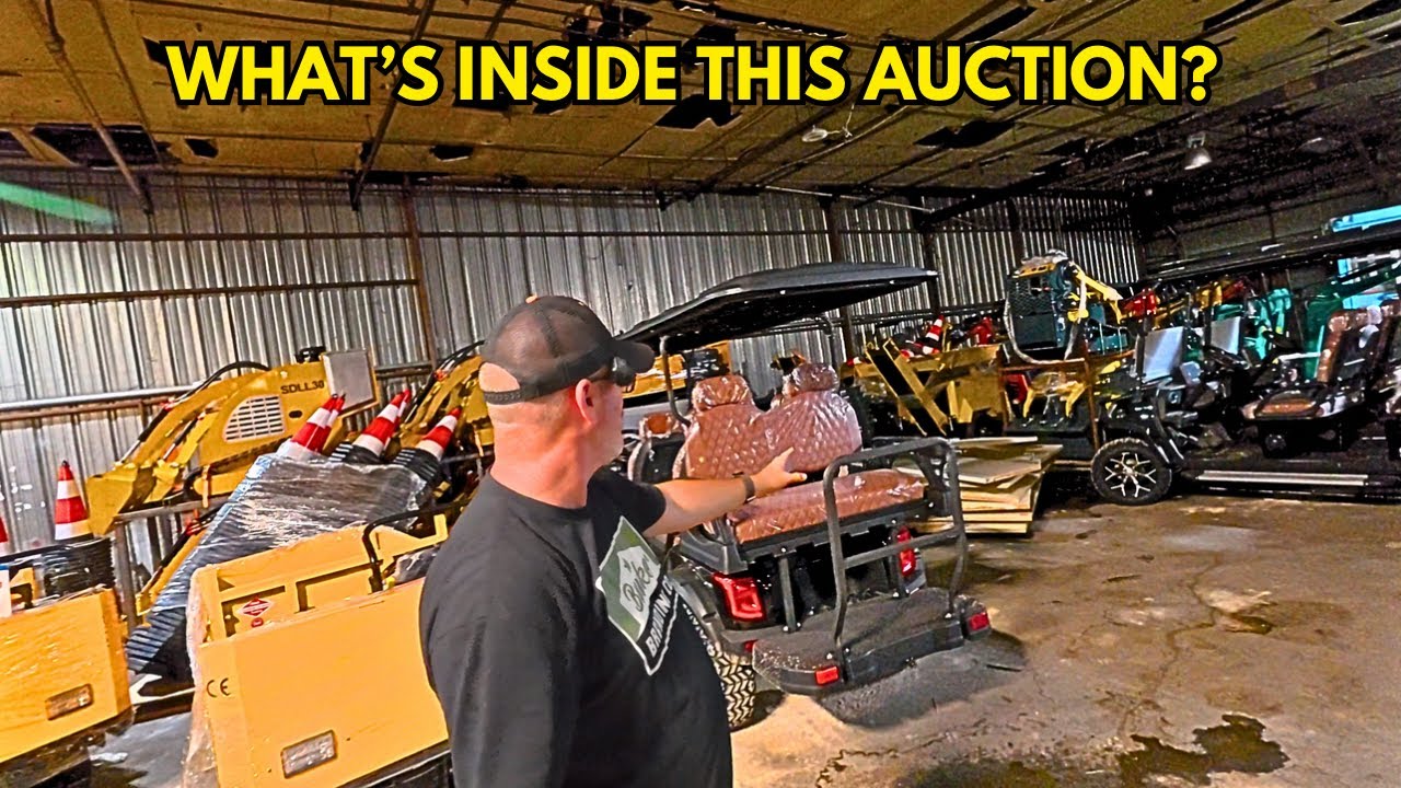 Watch how Chinese equipment auctions operate behind the scenes