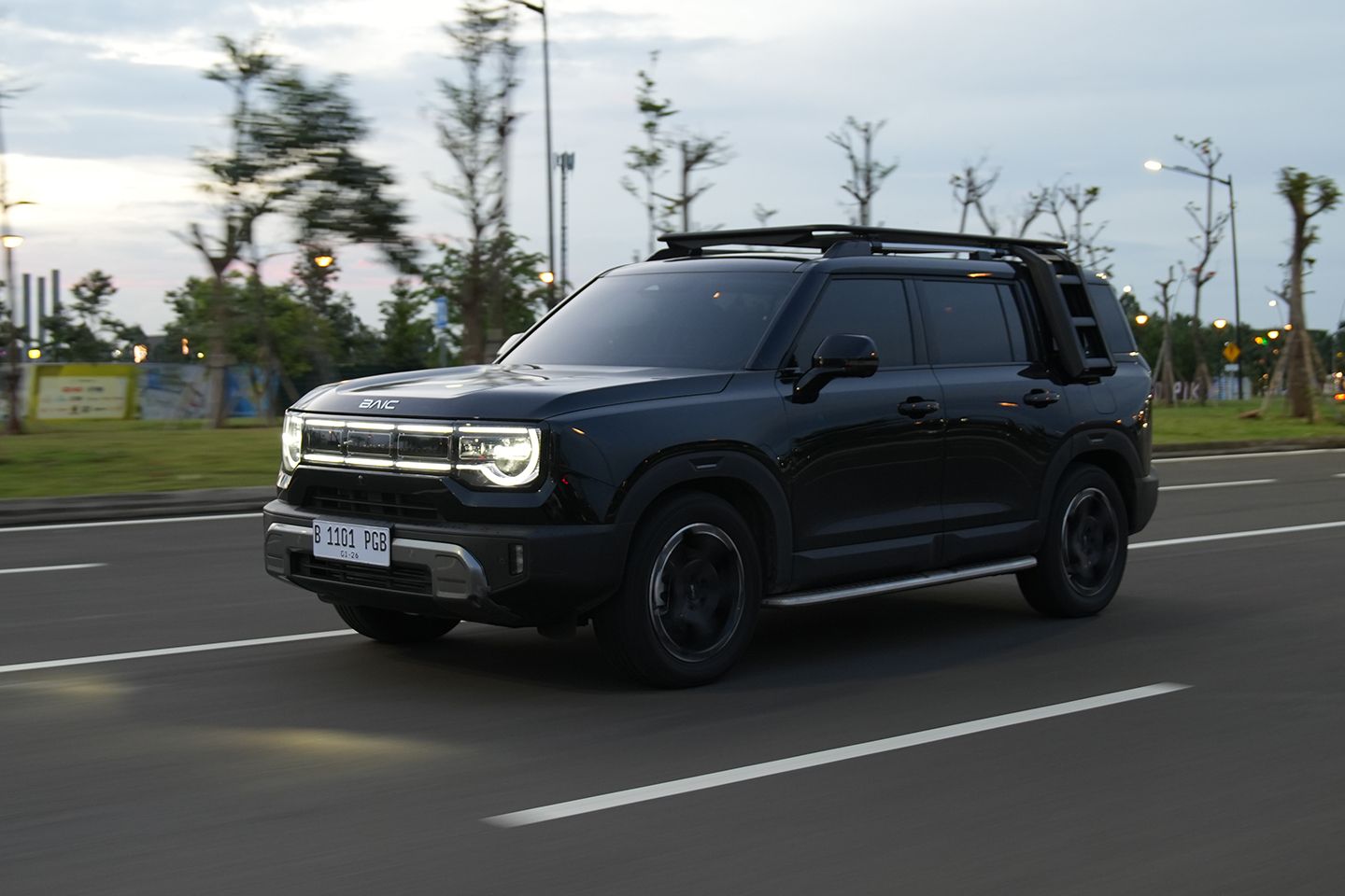 Tampang ganteng memikat, begini detail eksterior BAIC BJ30 Hybrid AWD