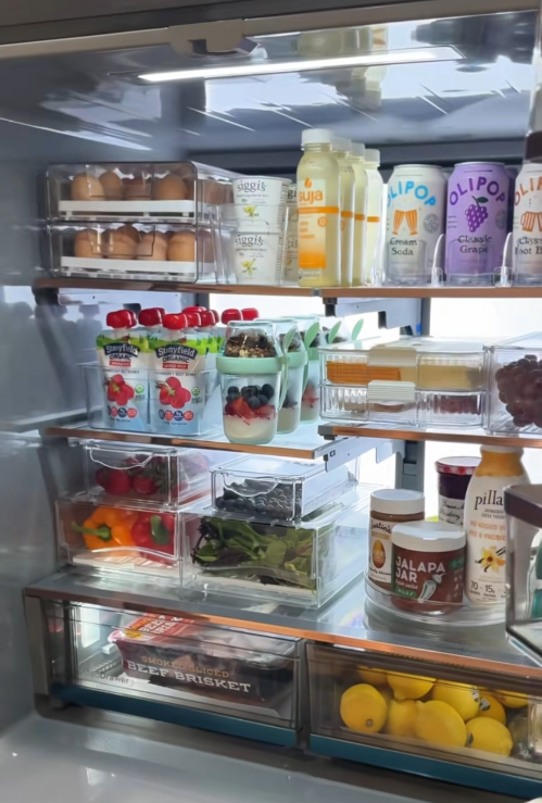 A calm and satisfying fridge restock with Amazon finds