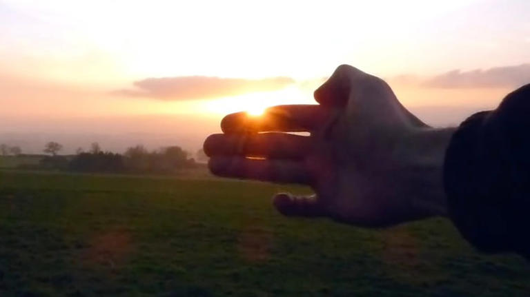 This handy scouts camping trick is an easy way to measure the time left ...