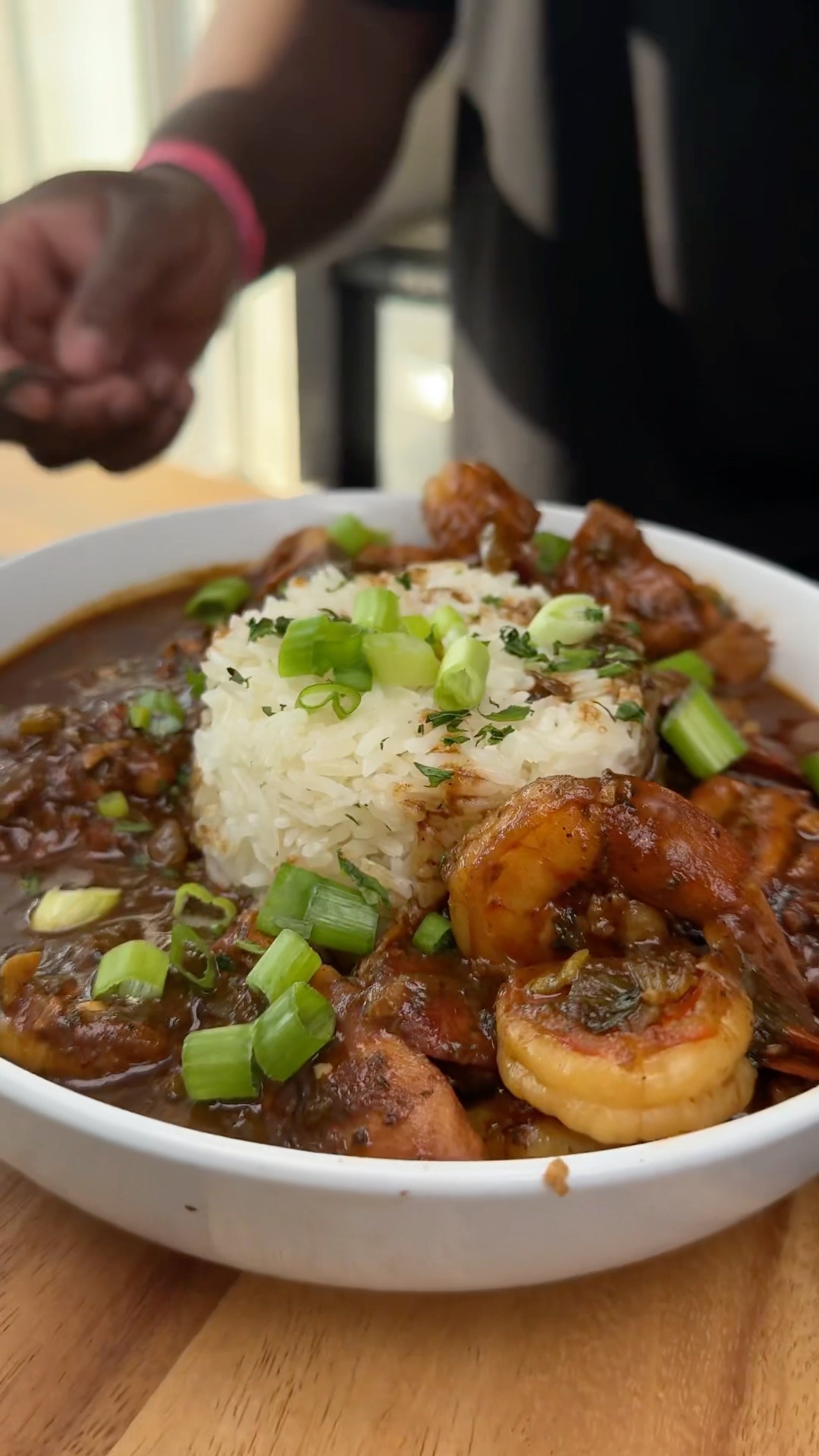 Gumbo recipe with chicken, shrimp and sausage