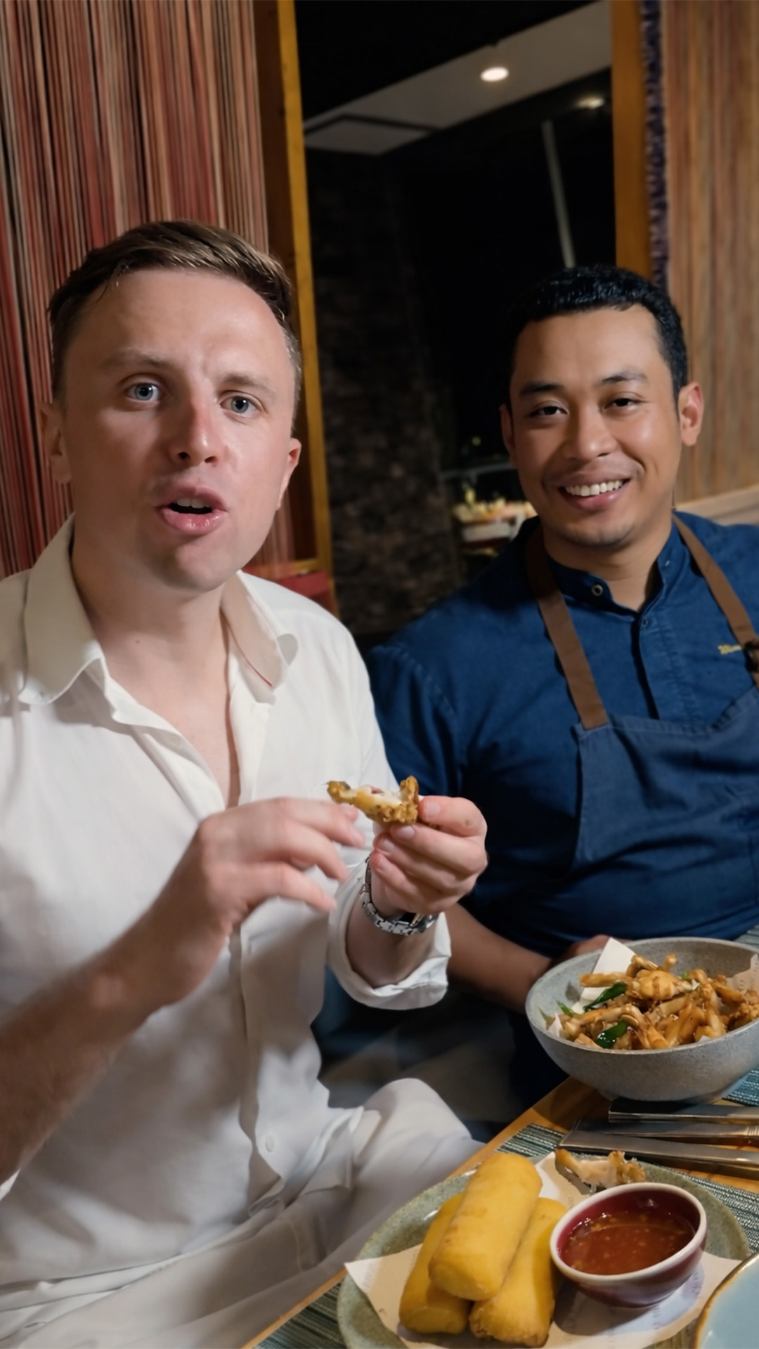 I didn’t expect frog legs to taste like this