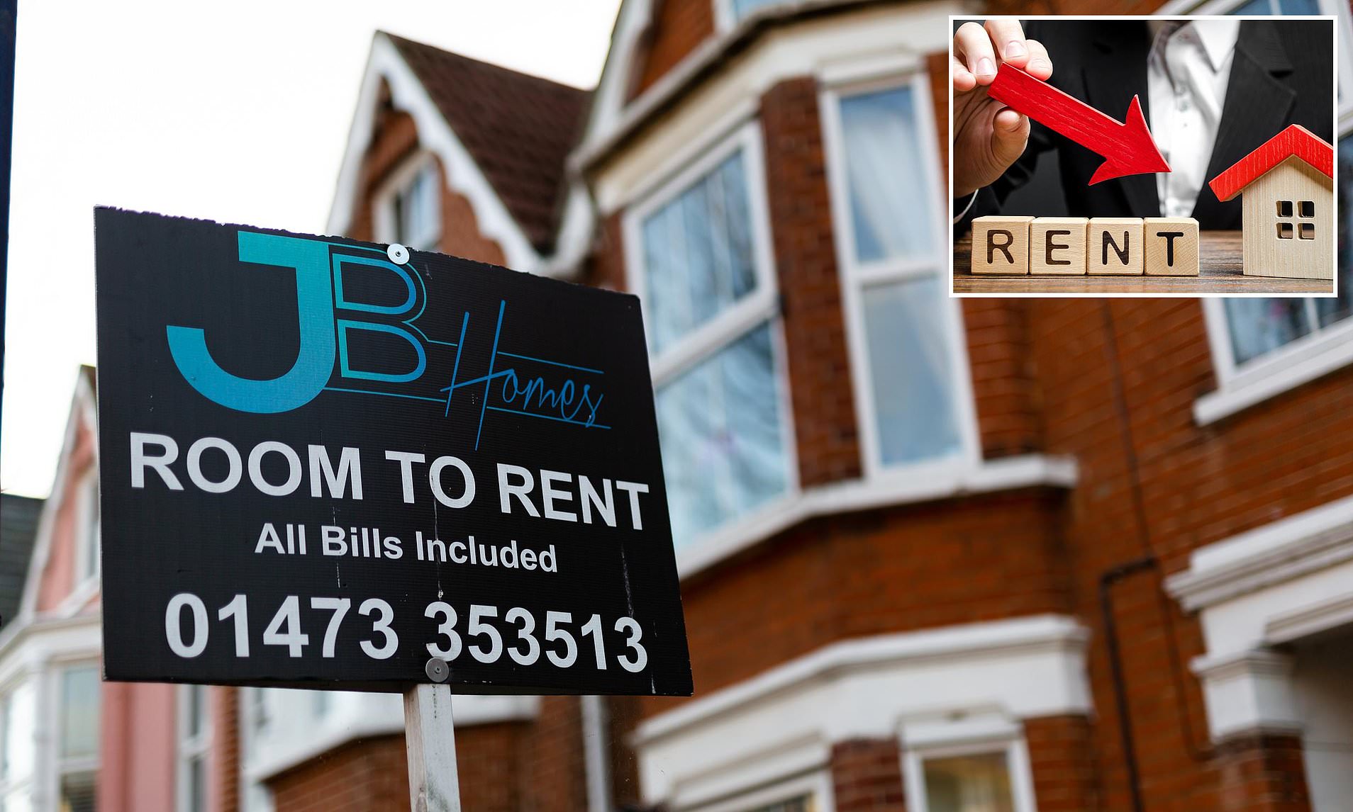Annual rents fall for the first time in 15 years - here's where they ...