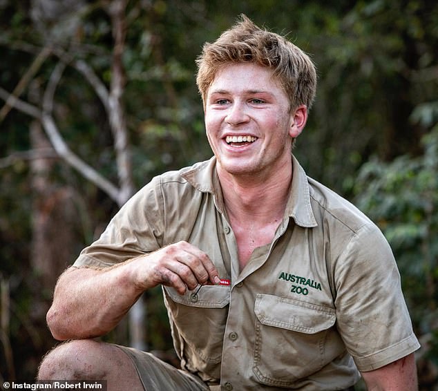 Robert Irwin caught off guard after radio host asks personal question