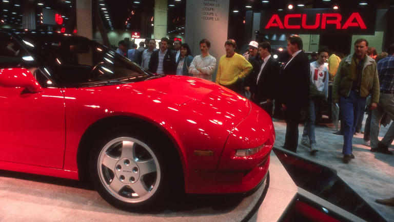 The Honda NSX's noisy debut: How it stole the show from Ford