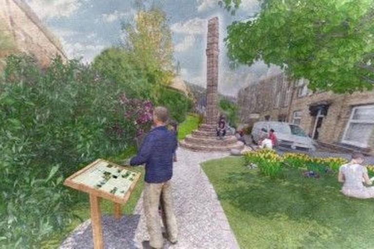 'Put it back' - frustration over plans to move historic Oakenshaw Cross ...