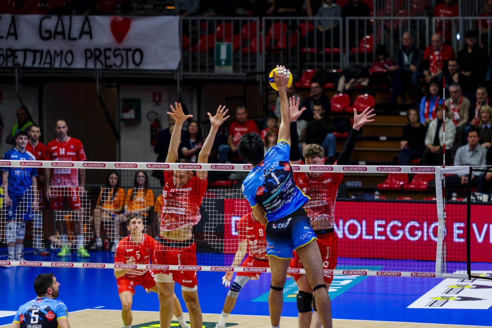 Yuasa Battery, altra sconfitta. Niente da fare contro Piacenza