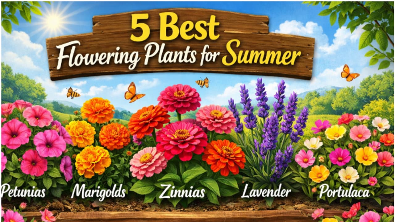 Summer flowering plants: 5 colourful summer blooms for every Indian ...