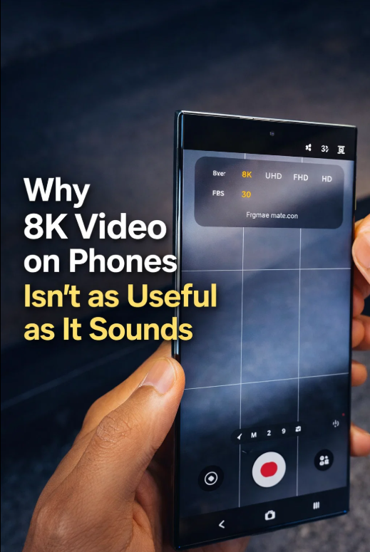 Why 8K video on phones isn’t as useful as it sounds