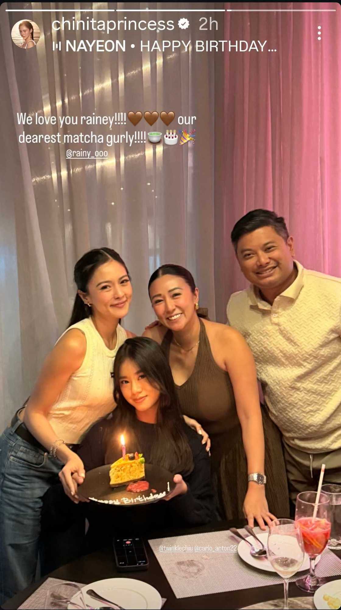 Kim Chiu shares sweet birthday posts for niece Raine