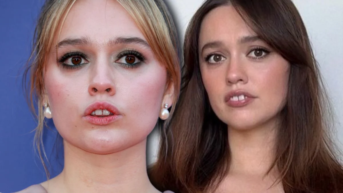 Aimee Lou Wood’s legs are everything in this mini-skirt