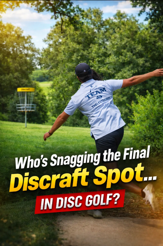Who’s snagging the final Discraft spot in disc golf?