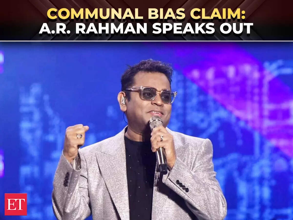 AR Rahman clarifies communal bias comment after backlash, says ...