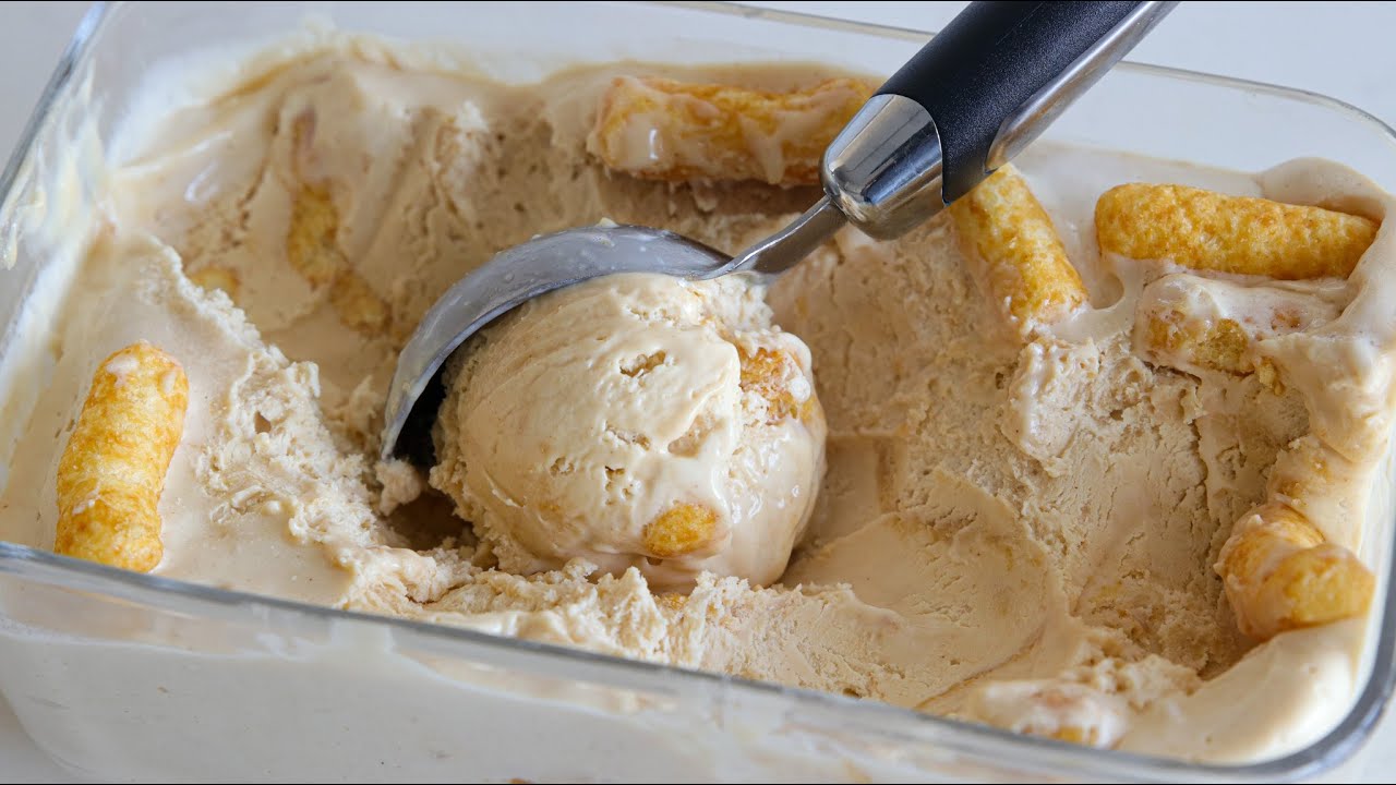 How to make Bamba ice cream at home, creamy, crunchy, peanut-butter sweet