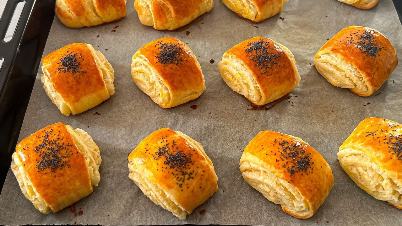 No yeast buns that are super soft and fluffy
