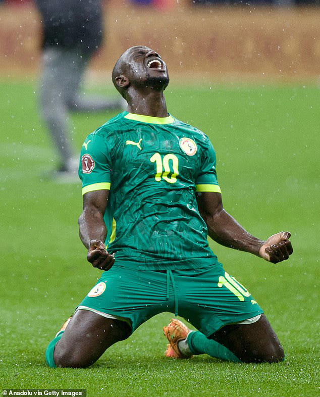 Sadio Mane, 33, celebrates Senegal's AFCON win with his 20-year-old ...