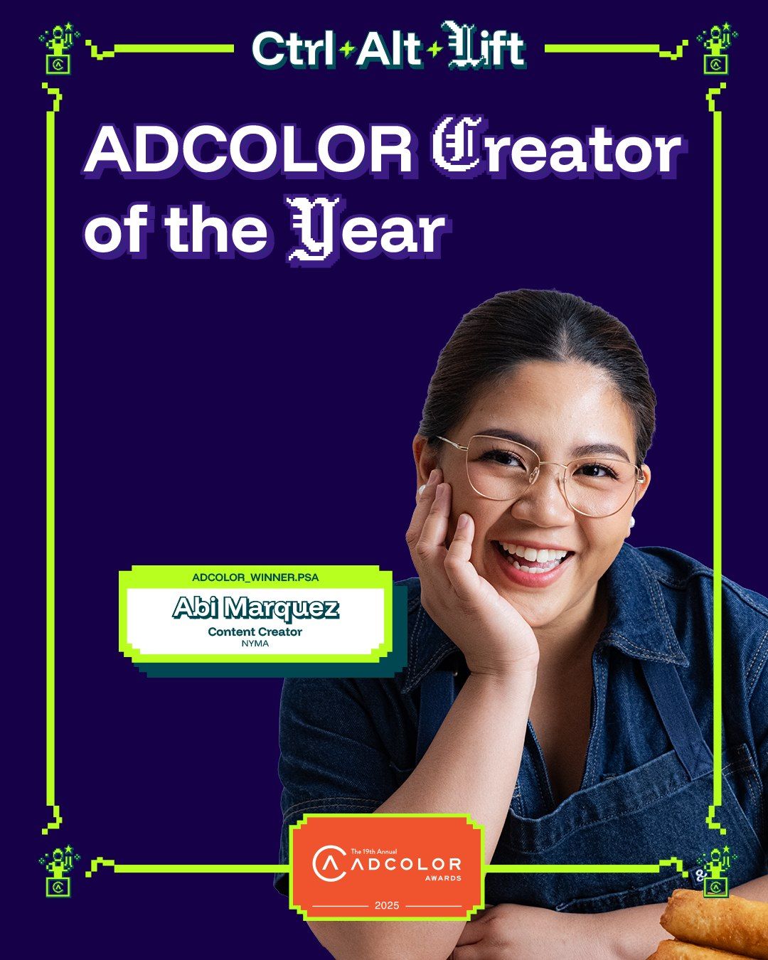 'Lumpia Queen' Abi Marquez is 1st Pinoy to win ADCOLOR award