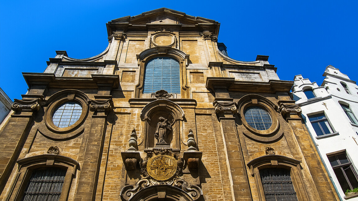 Walking through the historic heart of Brussels