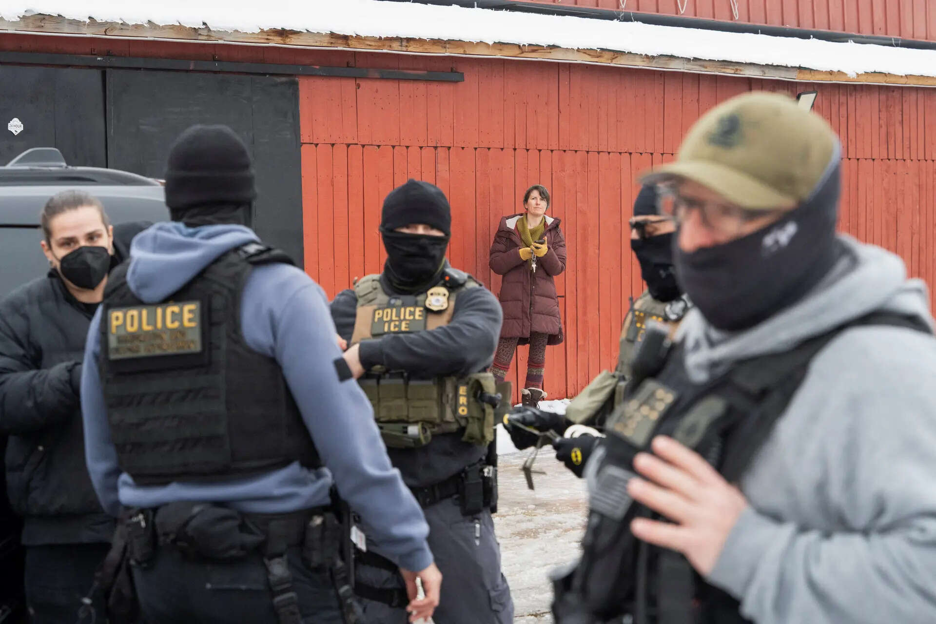 Amid allegations of racial profiling, ICE official frames operation as ...